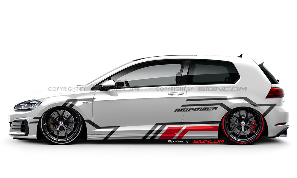 Auto Tuning Autoaufkleber Komplette Aufkleber Sets Komplette Styling Aufkleber für Auto